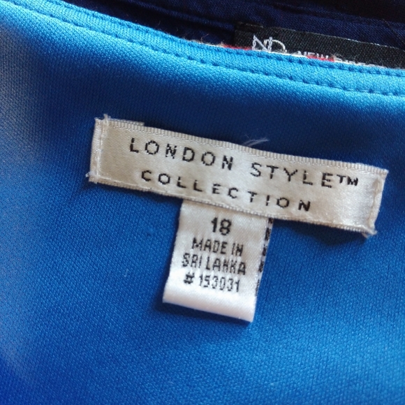 London Style | Dresses | London Style Collection Multicolor Career ...